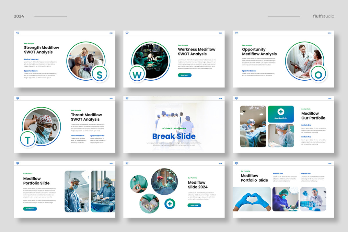 Medical & Healthcare Powerpoint Template | Nulivo Market