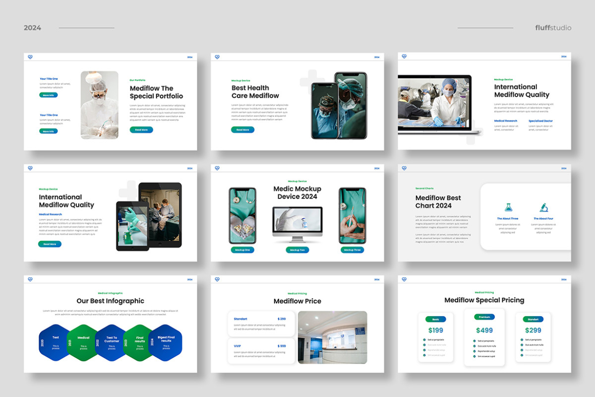 Medical & Healthcare Powerpoint Template | Nulivo Market