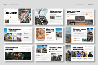 Mining Industry Powerpoint Template | Nulivo Market