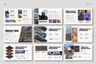 Mining Industry Powerpoint Template | Nulivo Market
