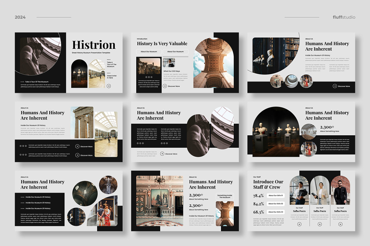 History Museum Keynote Template | Nulivo Market