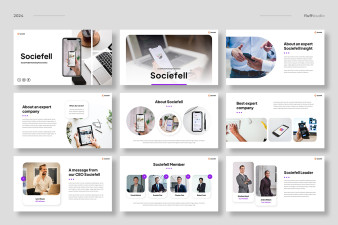 Social Media Marketing Google Slides Template | Nulivo Market