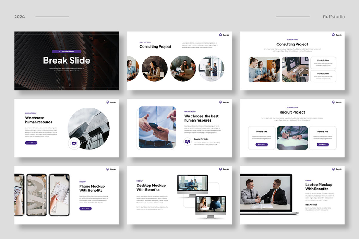 Human Resources Powerpoint Template | Nulivo Market