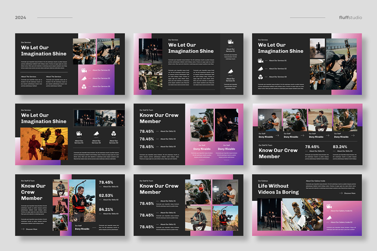 Video & Film Powerpoint Template | Nulivo Market