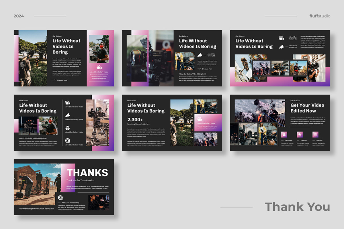 Video & Film Powerpoint Template | Nulivo Market