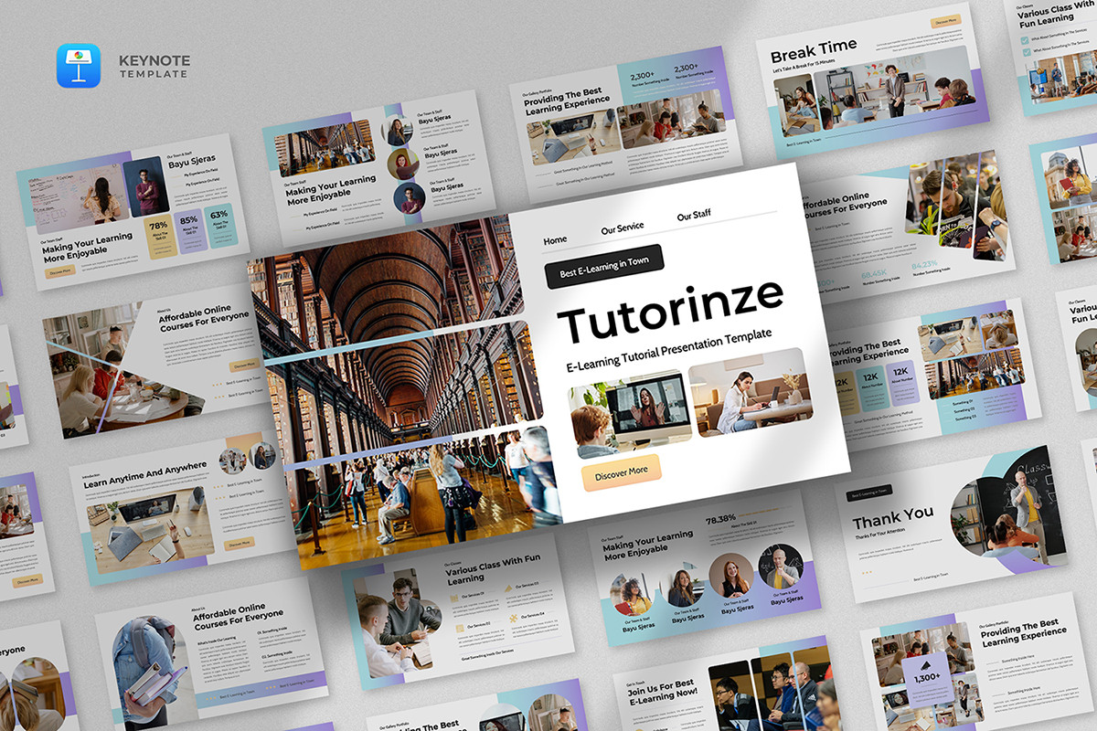 E-learning Keynote Template | Nulivo Market