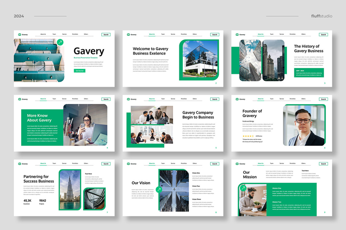 Corporate Business Keynote Template | Nulivo Market