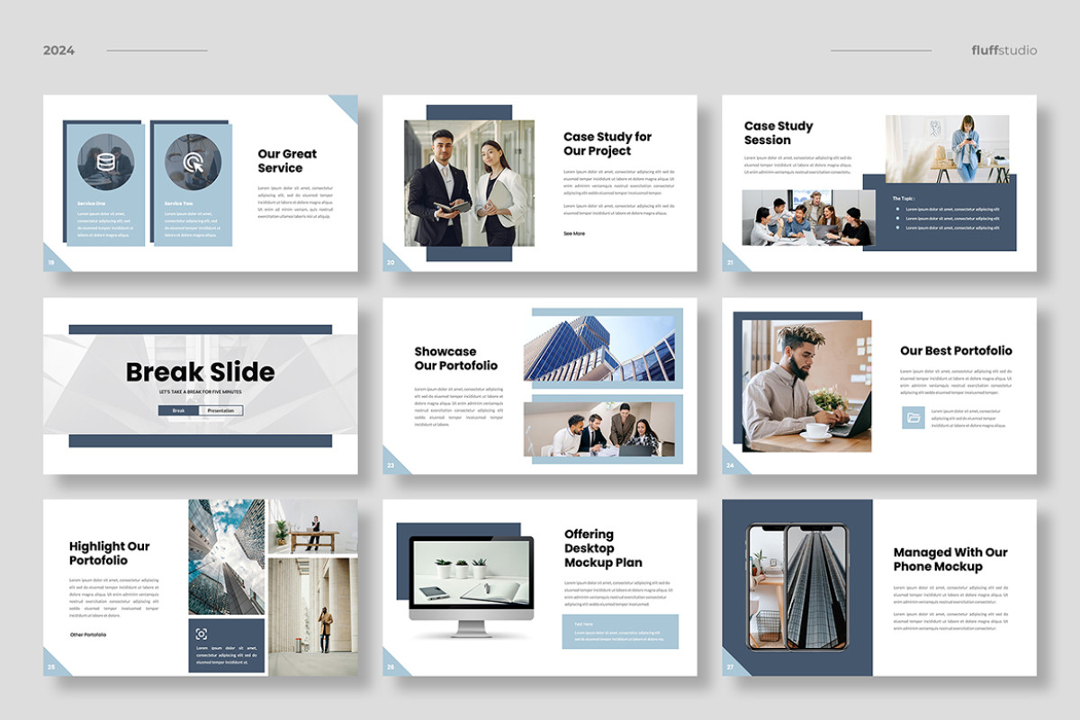 Pitch Deck Powerpoint Template | Nulivo Market