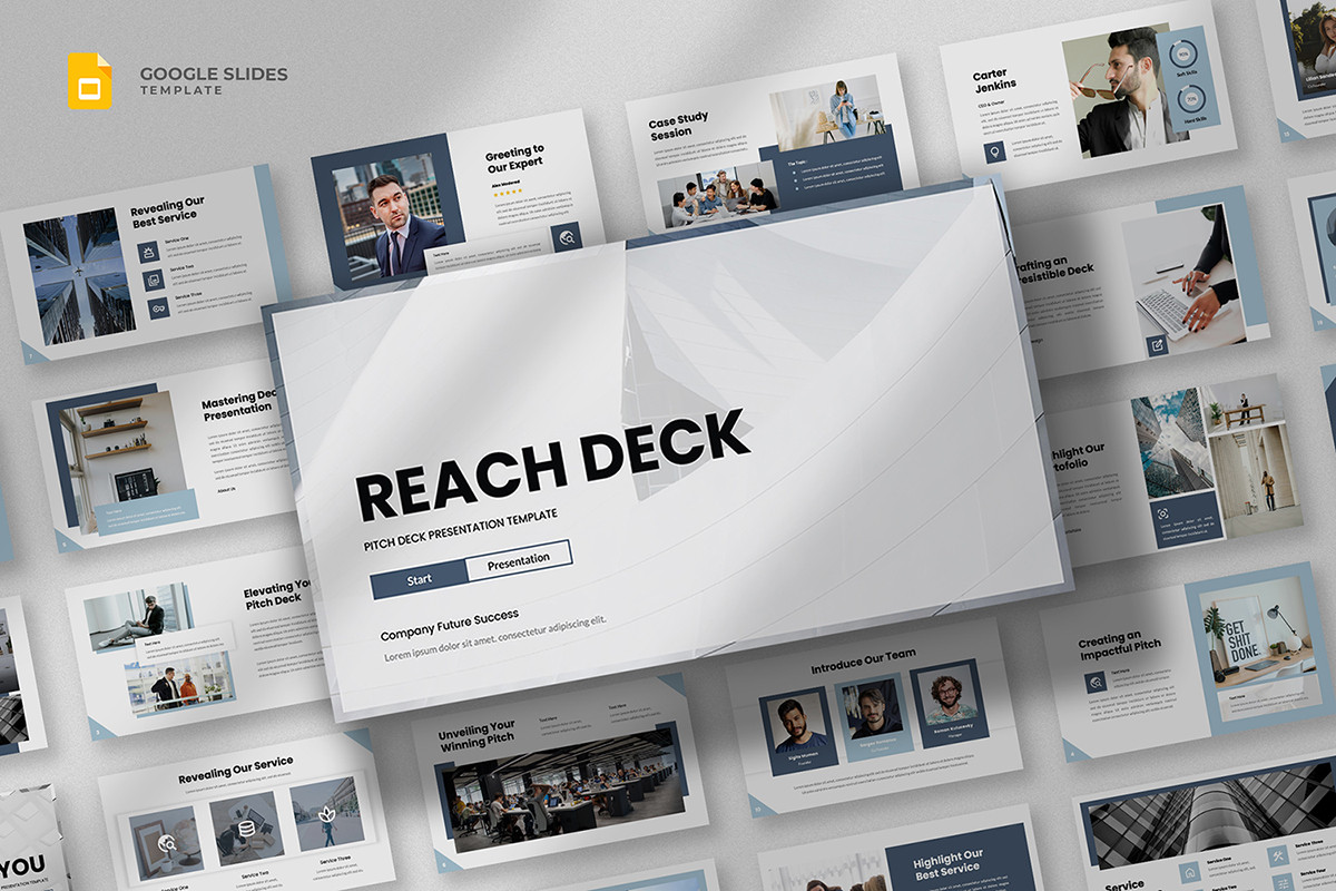 Pitch Deck Google Slides Template | Nulivo Market