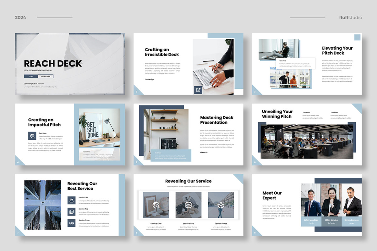 Pitch Deck Google Slides Template | Nulivo Market
