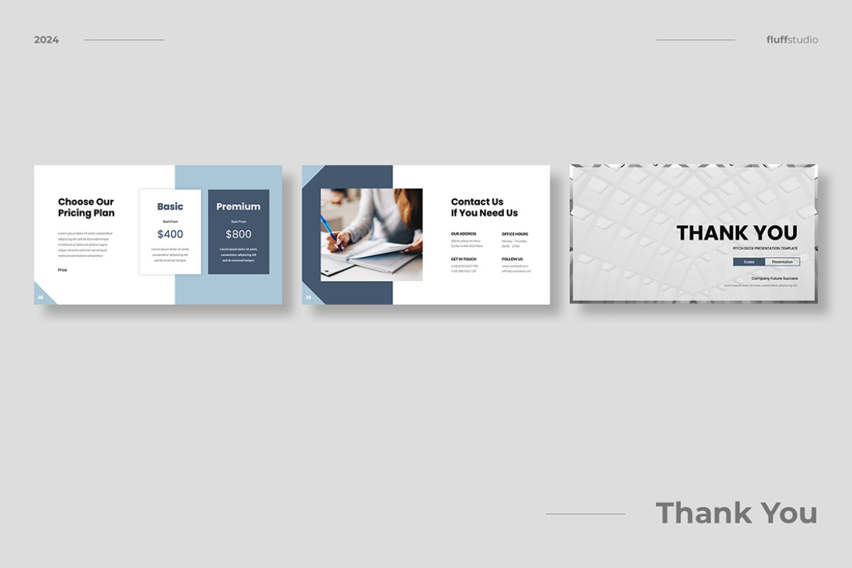Pitch Deck Google Slides Template | Nulivo Market
