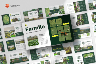 Farming Agriculture Powerpoint Template | Nulivo Market