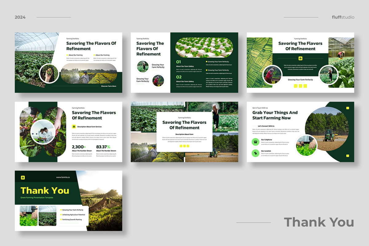 Farming Agriculture Google Slides Template | Nulivo Market