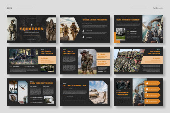 Military & Army Google Slides Template | Nulivo Market
