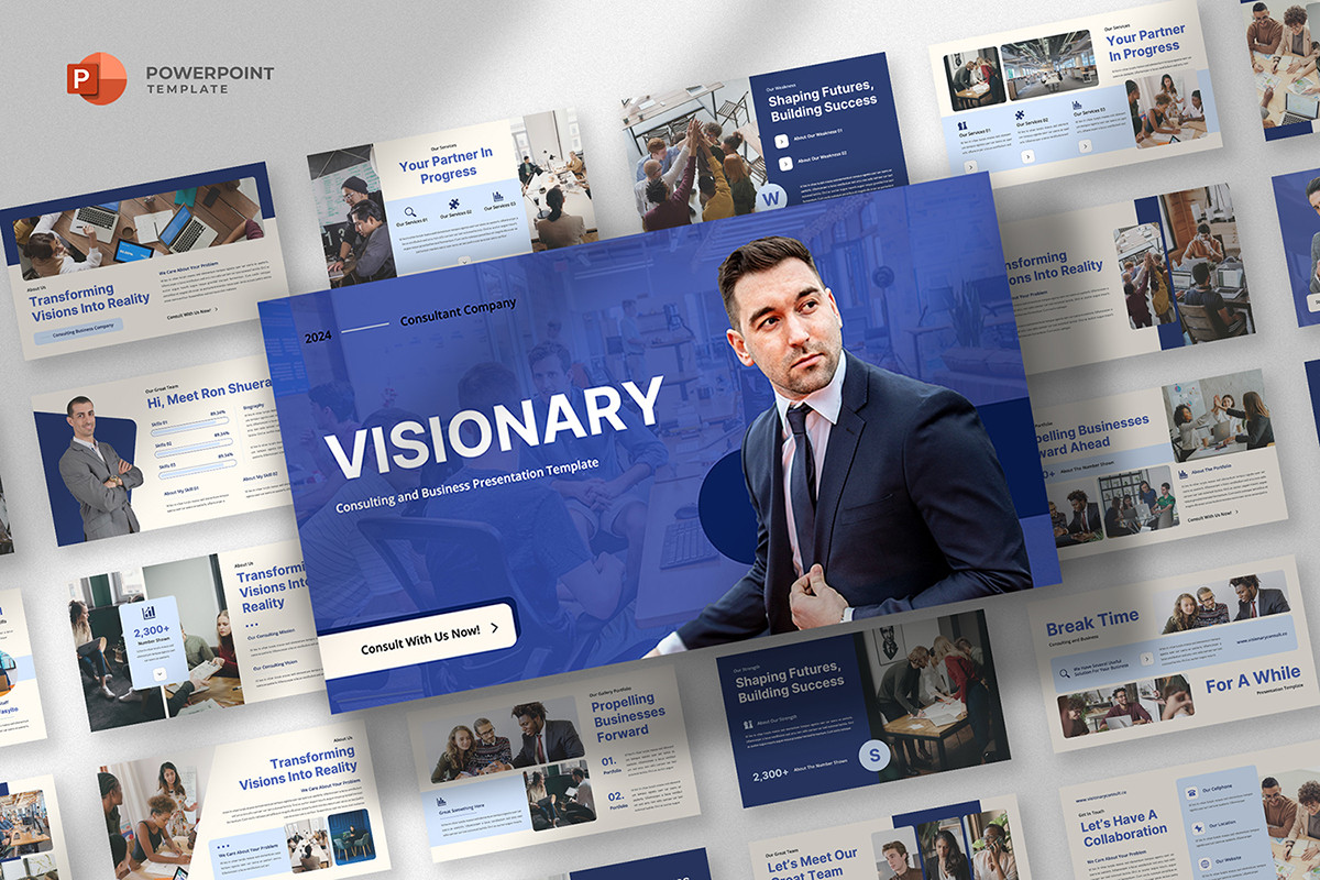 Business Consulting Powerpoint Template | Nulivo Market