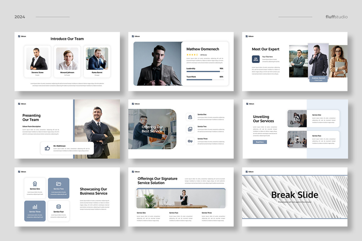 Pitch Deck Google Slides Template | Nulivo Market