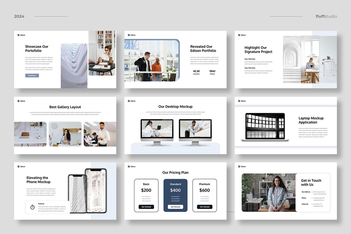 Pitch Deck Google Slides Template | Nulivo Market