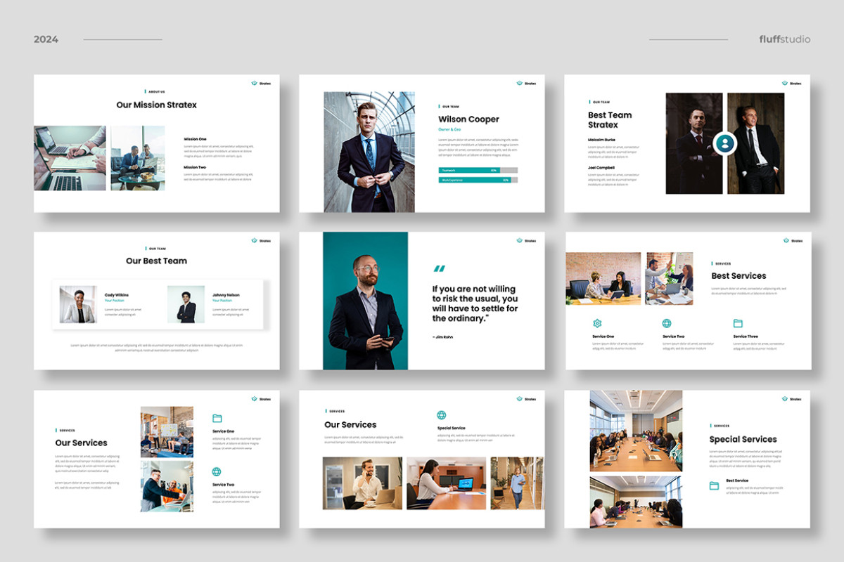 Pitch Deck Google Slides Template | Nulivo Market
