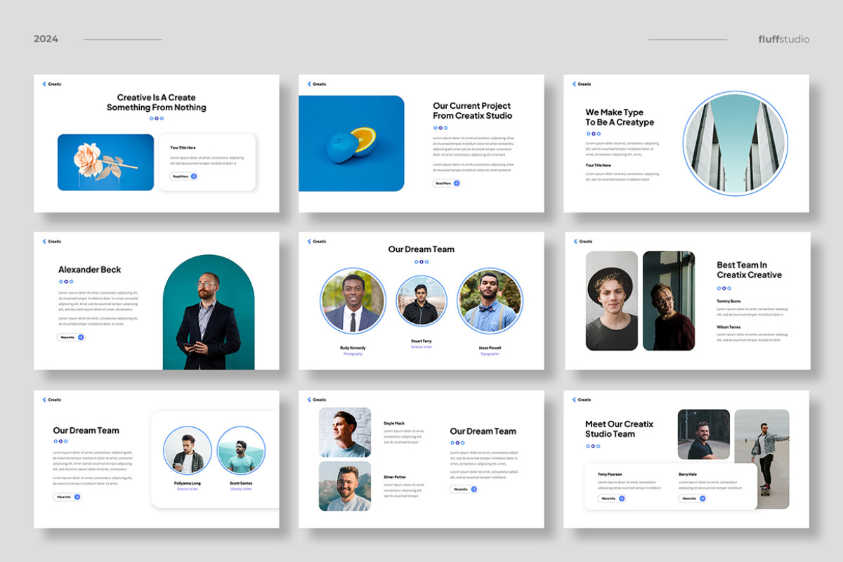 Creative Business Google Slides Template | Nulivo Market