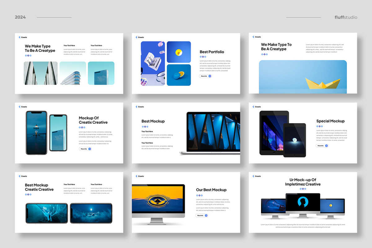 Creative Business Google Slides Template | Nulivo Market