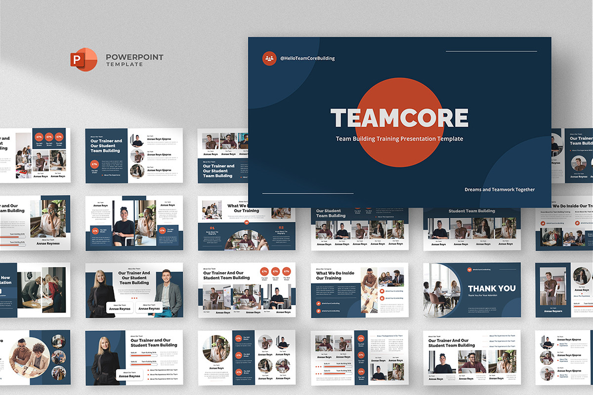 Team Building & Training Powerpoint Template | Nulivo Market