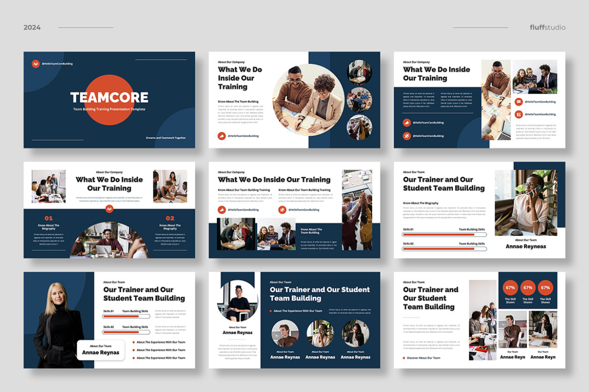 Team Building & Training Keynote Template | Nulivo Market