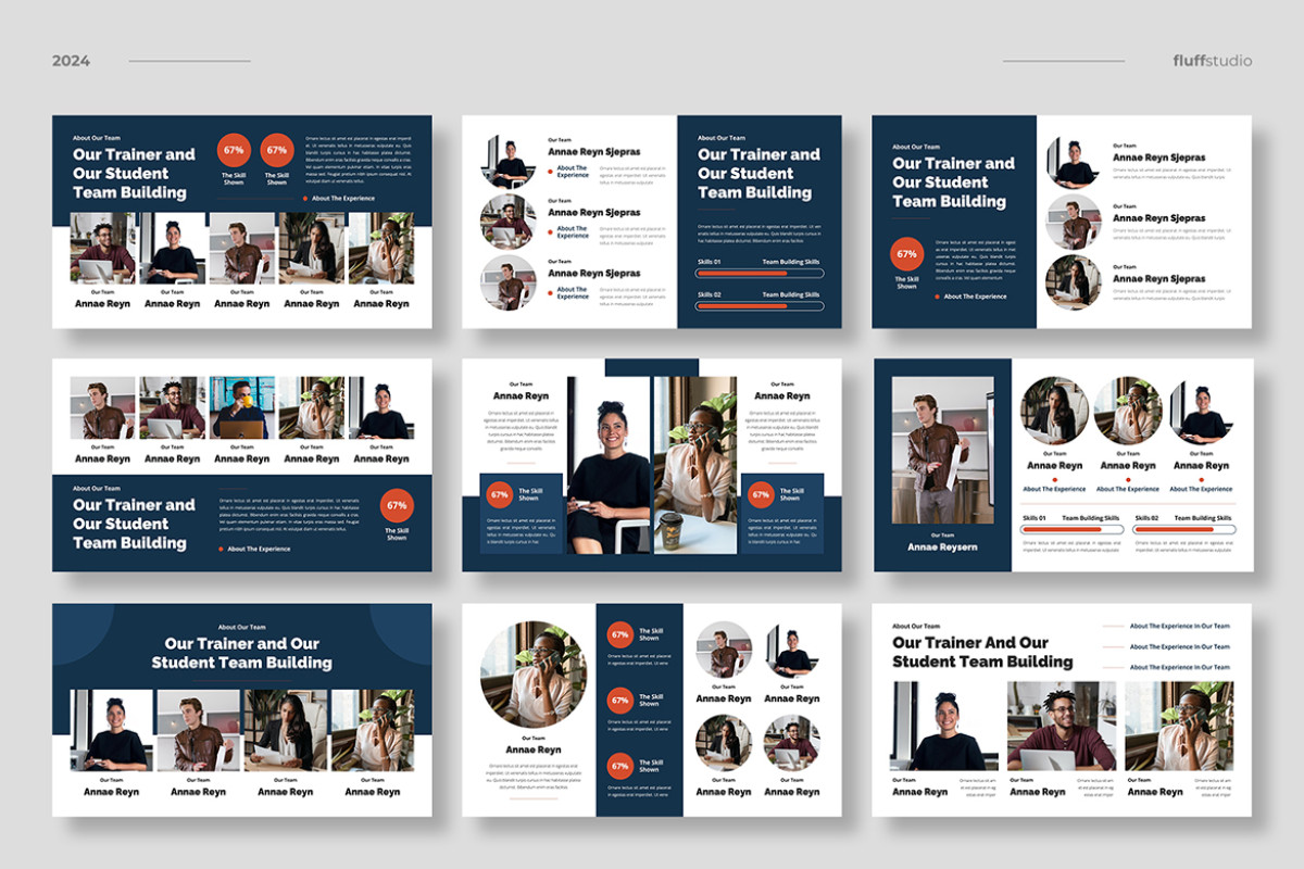 Team Building & Training Google Slides Template | Nulivo Market