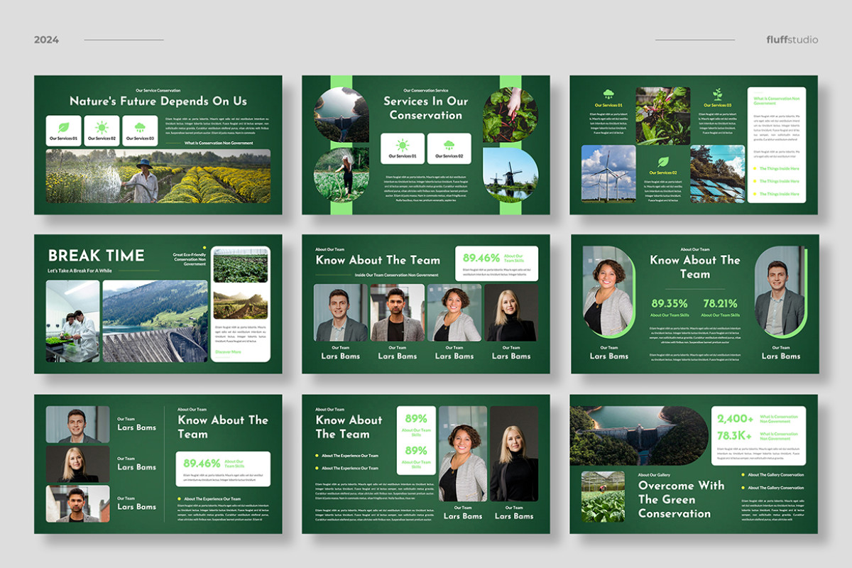 Conservation NGO Powerpoint Template | Nulivo Market Conservation NGO Powerpoint Template | Nulivo Market