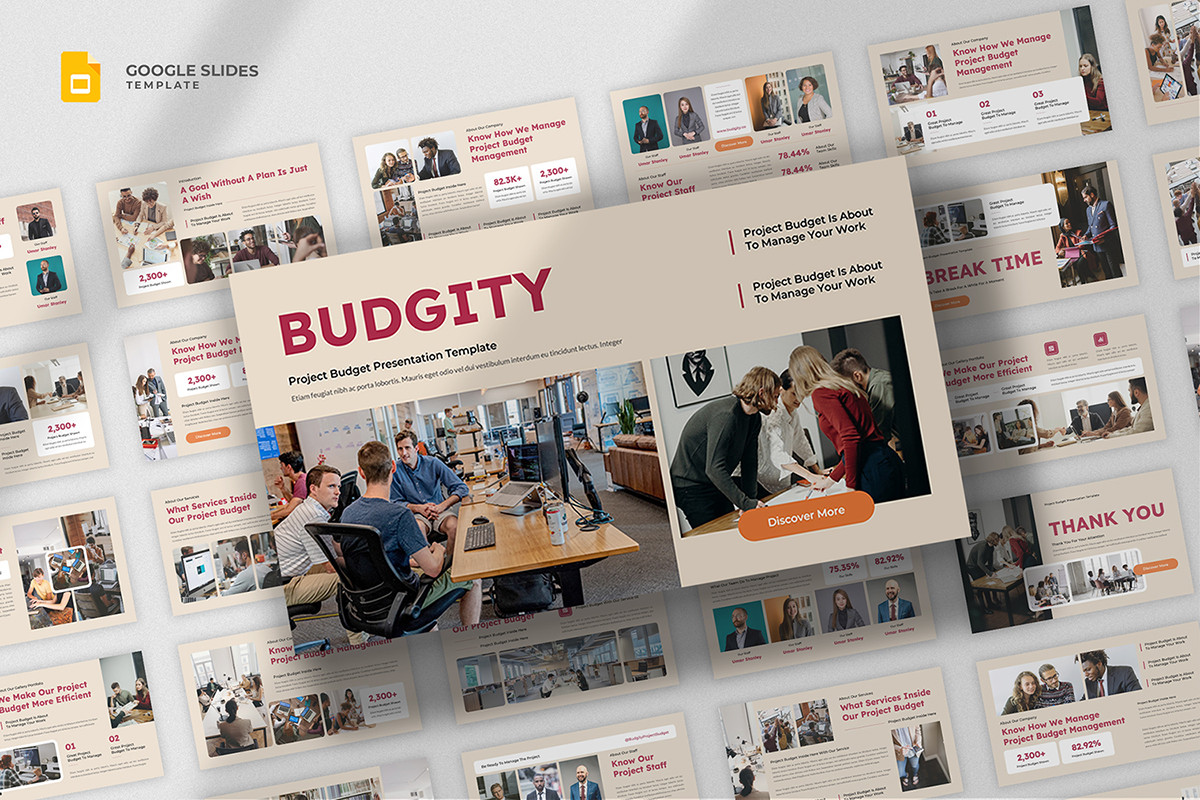 Project Budget Finance Google Slides Template | Nulivo Market