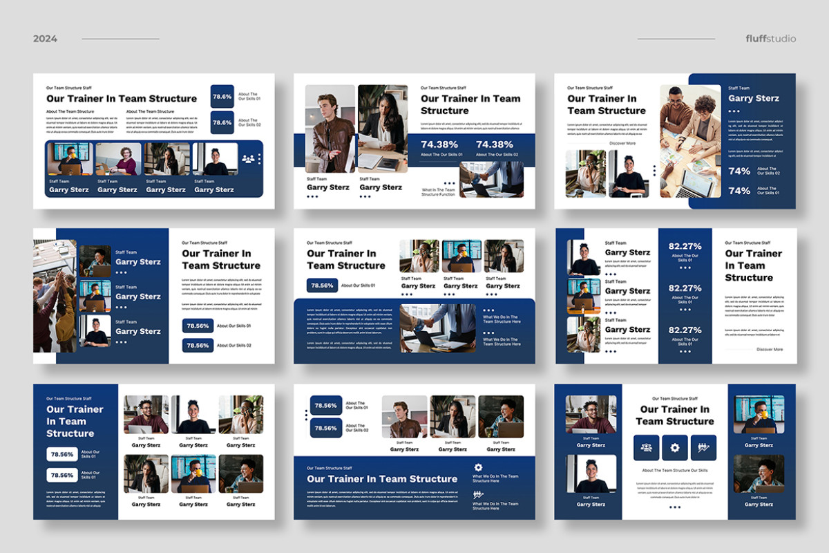Team Structure Google Slides Template | Nulivo Market
