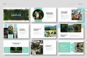 Gardening Landscaping Powerpoint Template | Nulivo Market