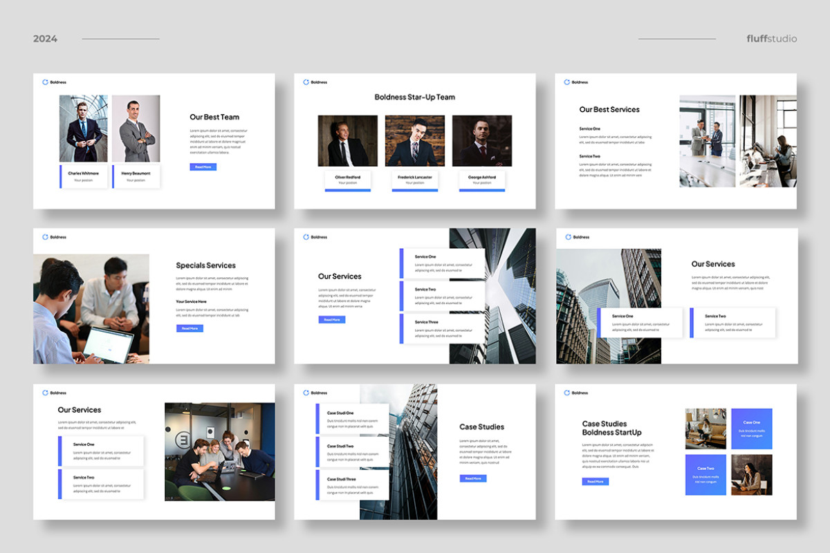 Startup Pitch Deck Google Slides Template | Nulivo Market
