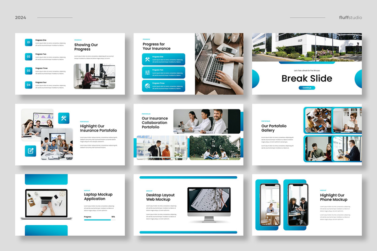 Insurance Agency Powerpoint Template | Nulivo Market