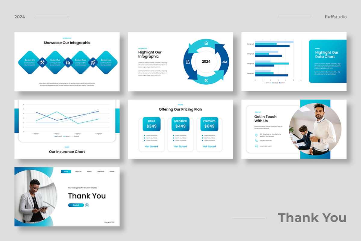 Insurance Agency Powerpoint Template | Nulivo Market