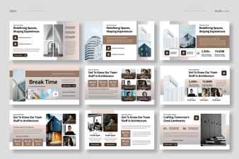 Modern Architecture Powerpoint Template | Nulivo Market