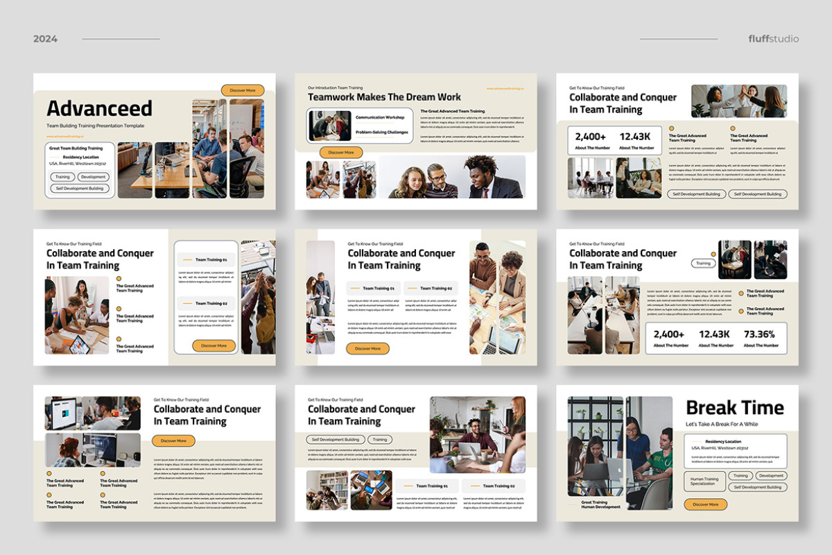 Team Building Training Powerpoint Template | Nulivo Market
