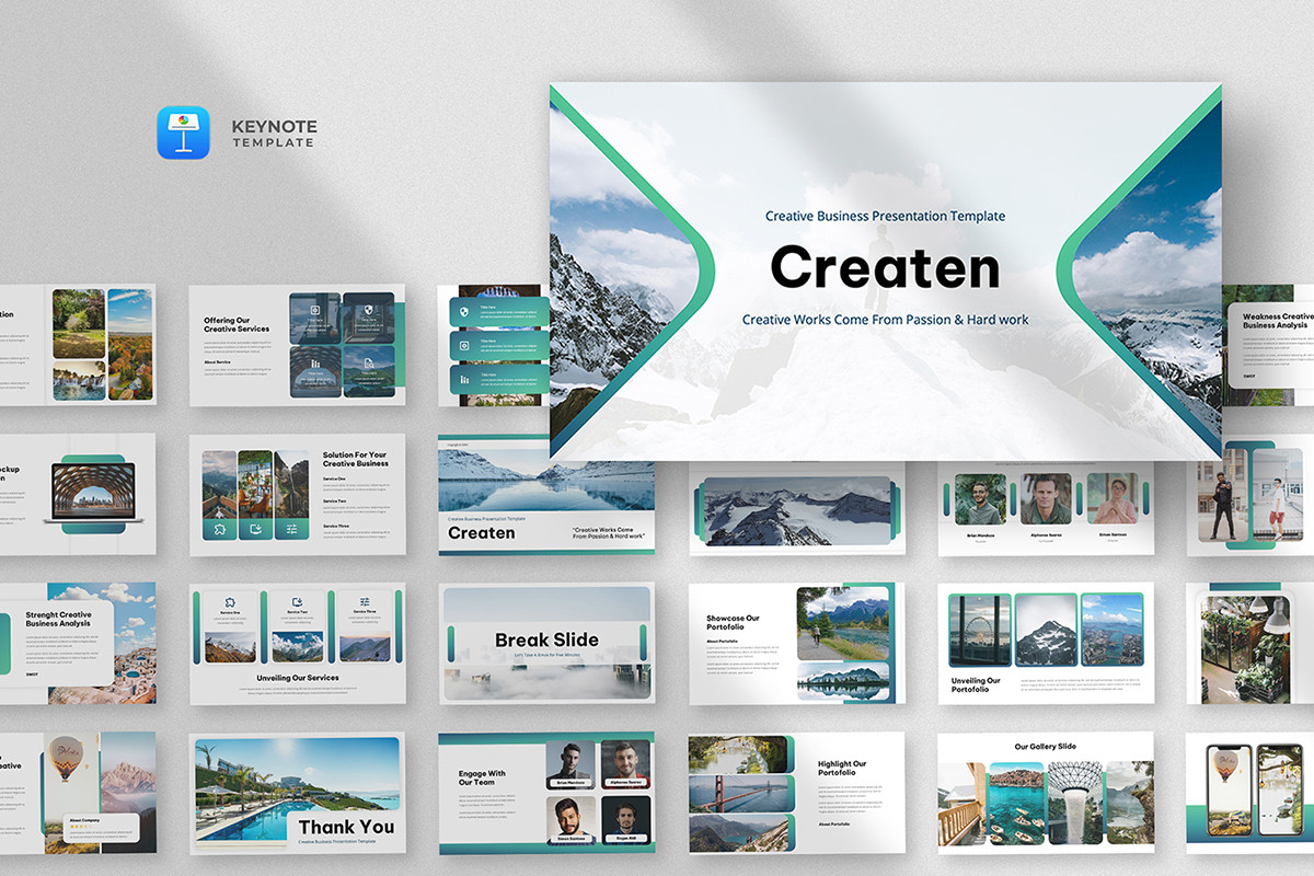 Creative Business Keynote Template | Nulivo Market