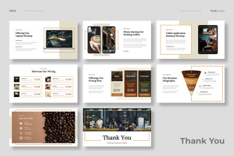 Coffee Shop Google Slides Template | Nulivo Market