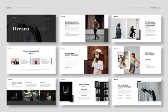 Fashion & Clothing Powerpoint Template | Nulivo Market