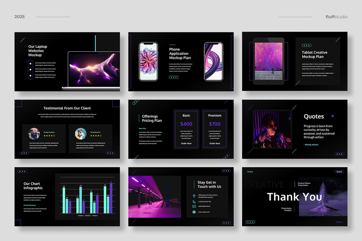 Creative Business Powerpoint Template | Nulivo Market