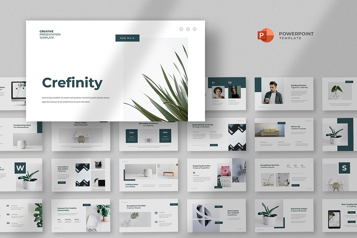 Minimalist Creative Powerpoint Template | Nulivo Market