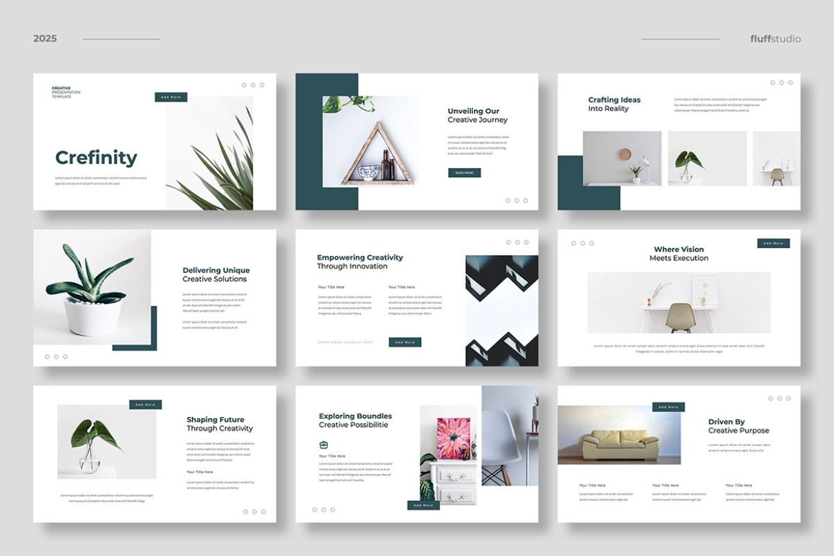 Minimalist Creative Google Slides Template | Nulivo Market