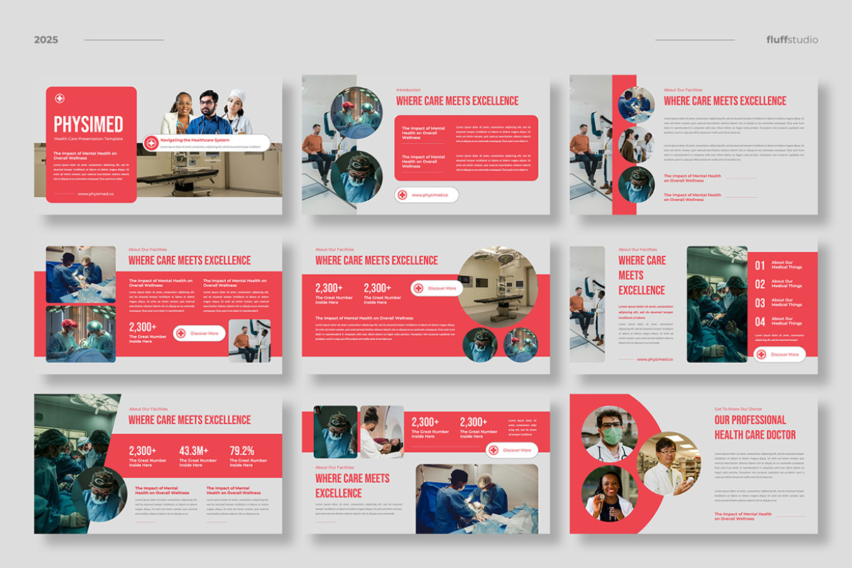 Medical Healthcare Powerpoint Template | Nulivo Market