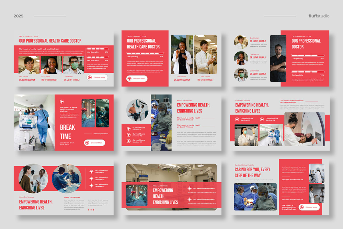 Medical Healthcare Powerpoint Template | Nulivo Market