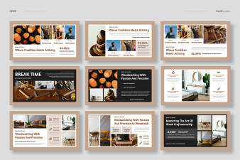 Carpentry & Woodworking Powerpoint Template | Nulivo Market