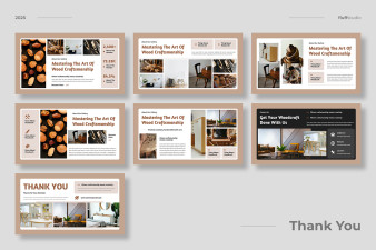 Carpentry & Woodworking Powerpoint Template | Nulivo Market