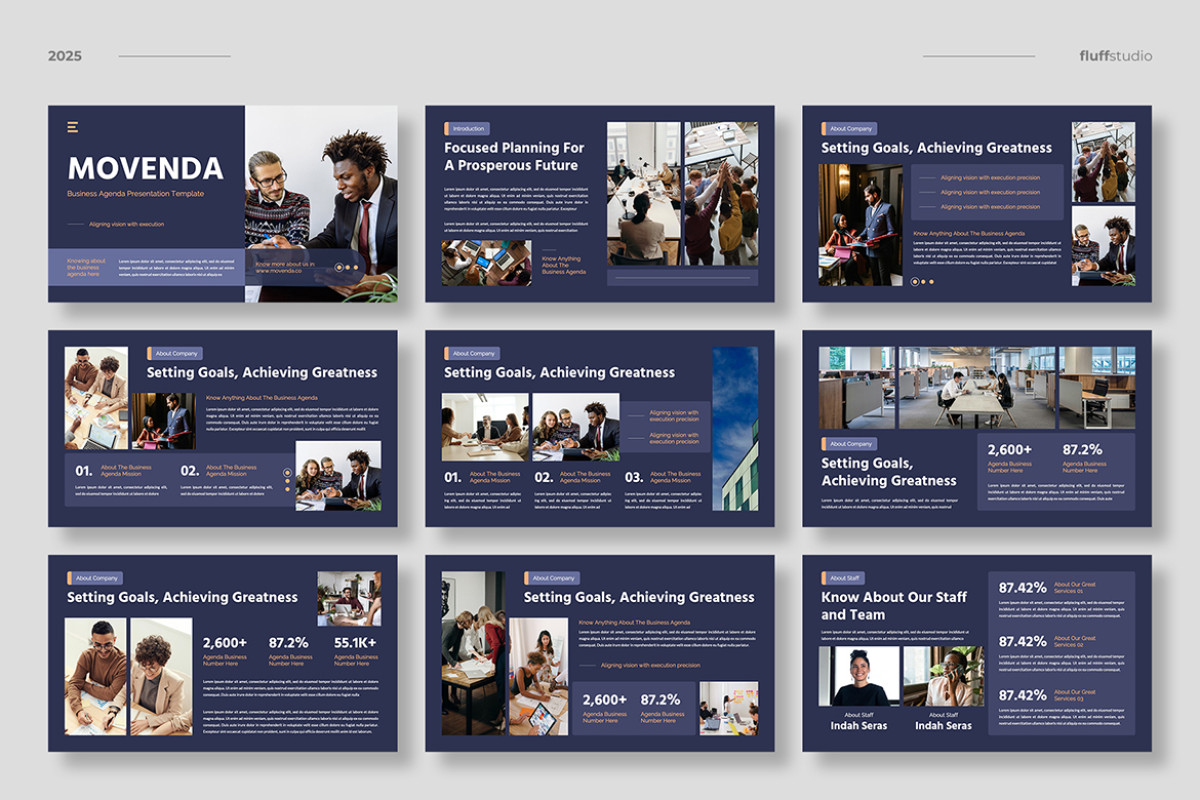 Business Consulting Powerpoint Template | Nulivo Market
