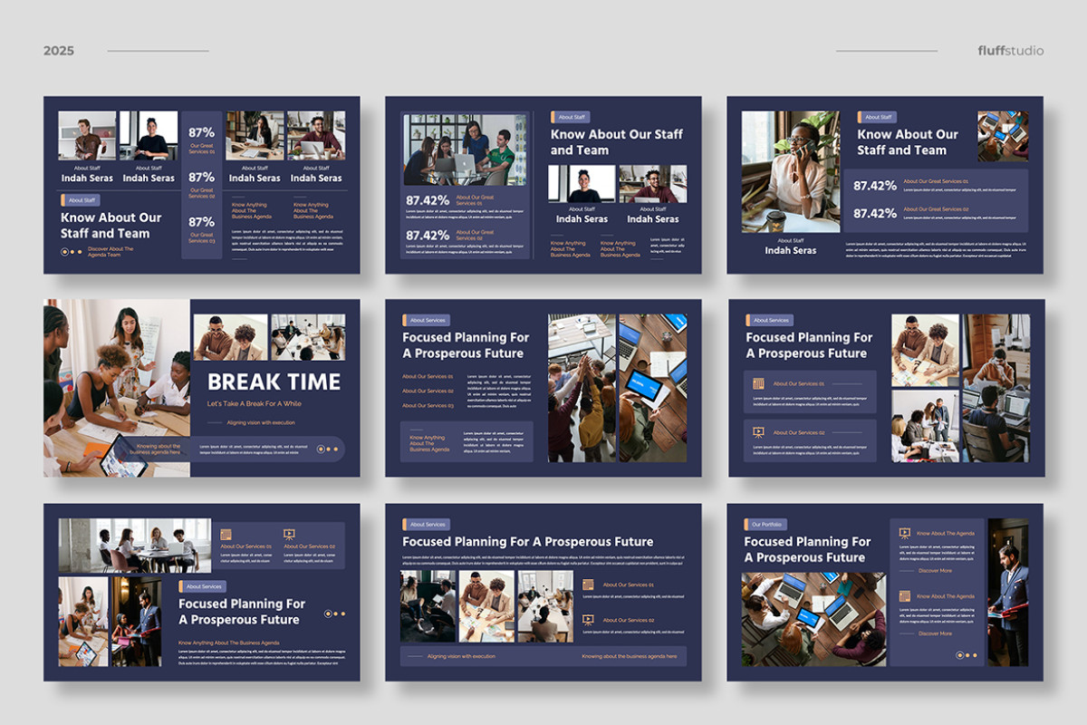 Business Consulting Powerpoint Template | Nulivo Market