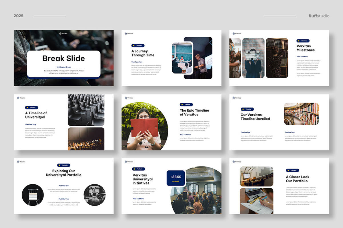 University & Education Google Slides Template | Nulivo Market
