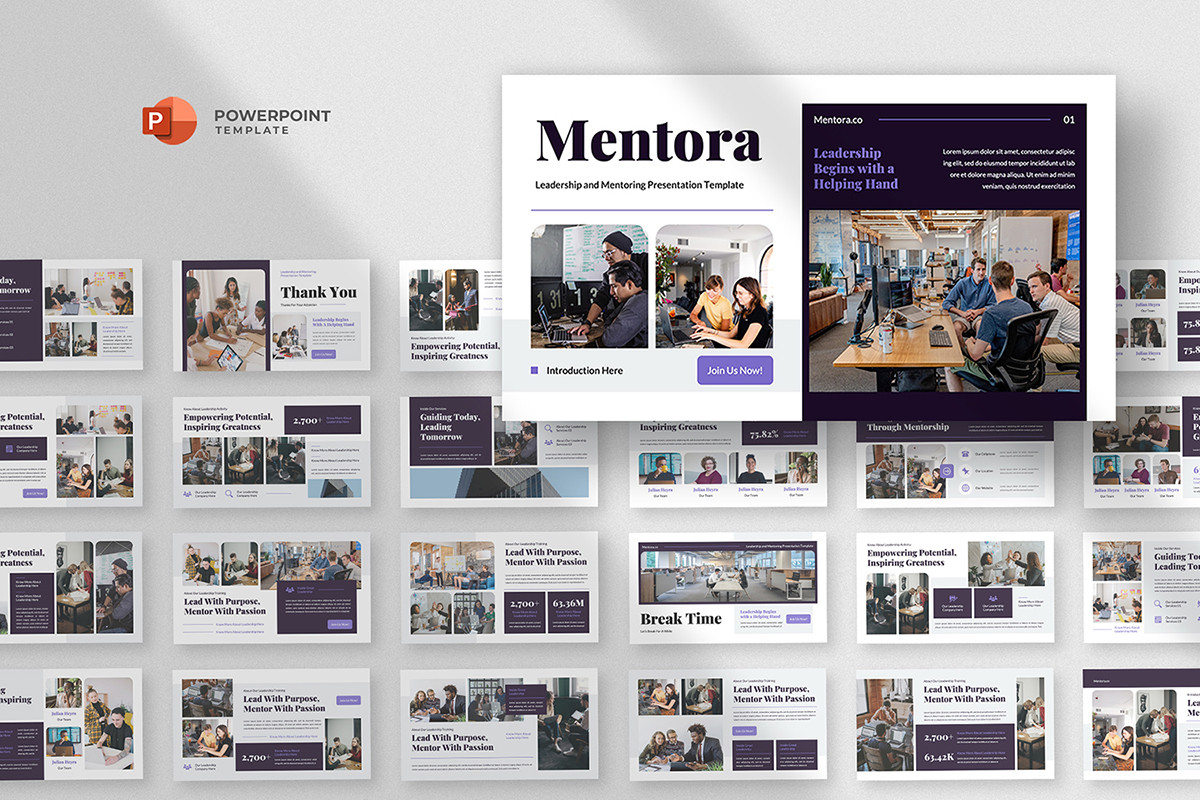 Leadership Training Powerpoint Template | Nulivo Market